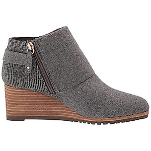 Dr. Scholl's Womens Create Ankle Bootie Mid Grey Flannel 9