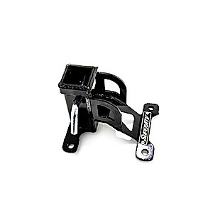 SuperATV Rear Receiver Hitch for 2020+ Polaris RZR PRO XP/PRO XP 4 | Black | Fits Standard 2" Attachments | Includes Cotter Pin and Hitch Pin | Max Towing Capacity 1500 Pounds