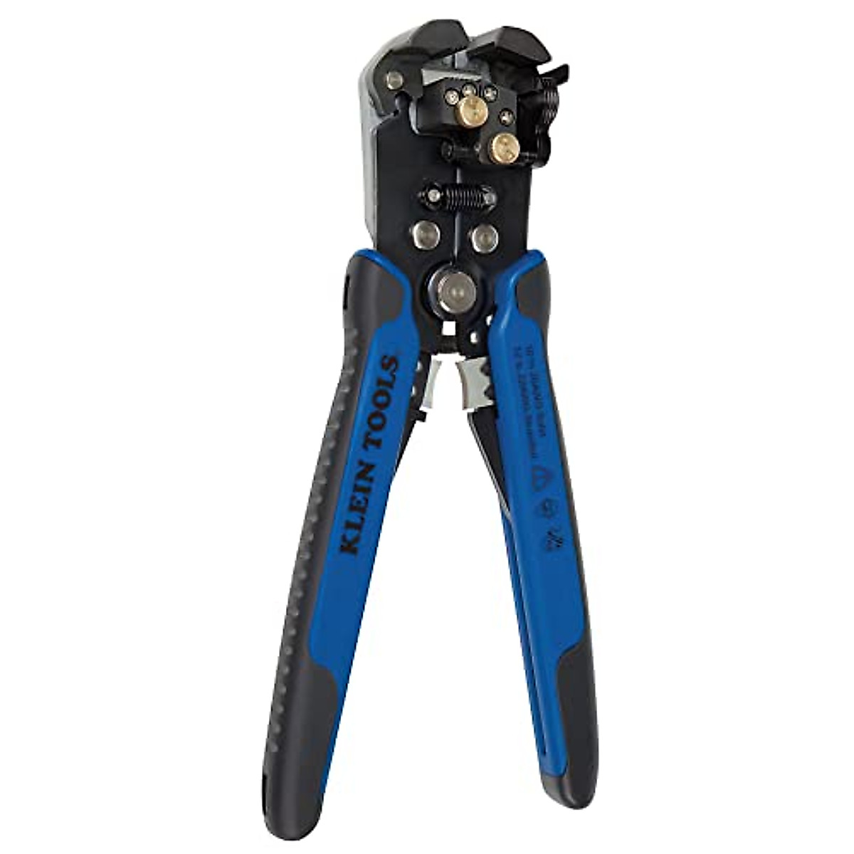 Klein Tools 11061 Self-Adjusting Wire Stripper / Wire Cutter, Heavy Duty, for 10-20 AWG Solid, 12-22 AWG Stranded, and Romex Wire 12/2 and 14/3