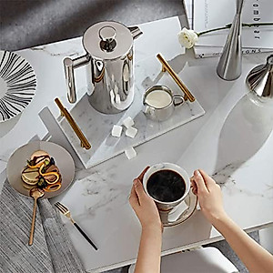 Press Coffee Maker Double-Wall 304 Stainless Steel Coffee Press Brews Coffee and Tea 350/800/1000ml (Color : Green, Size : 1000ml) (Pink 1000ml)