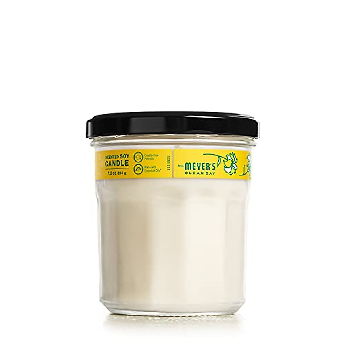 Mrs. Meyer's Soy Aromatherapy Candle, 35 Hour Burn Time, Made with Soy Wax and Essential Oils, Honeysuckle, 7.2 oz (Pack of 2)