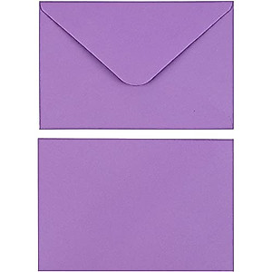 Blank Purple Greeting Cards and Envelopes for All Occasions (4 x 6 In, 48 Pack)