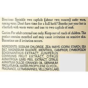 Village Naturals Therapy Tension Concentrated Mineral Bath Soak, Cedar Citrus Scent, 20 Oz, Pack of 3