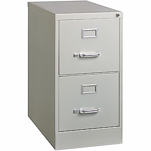 2 Drawer Commercial Letter Size File Cabinet Finish: Light Gray