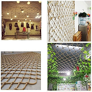 Door & Stair Baby Gates Protective Net Woven Child Pet Cat Safety Net Netting Fence Nylon Anti-Fall Indoor Outdoor Banister Railing Mesh Guard for Balcony Window Stairs (Size : 1 * 1M(3 * 3Ft))