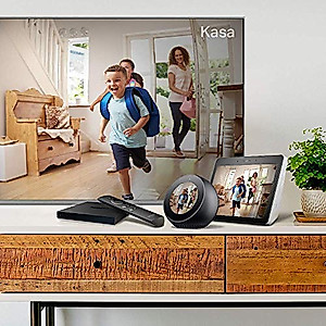 Kasa Indoor Camera by TP-Link, Rolling 2-day video history for 2-Yr Free, 1080P w/ Night Vision, 2-Way Audio, Motion Detection for Pet Baby Monitor, Works with Alexa & Google Home (KC120)