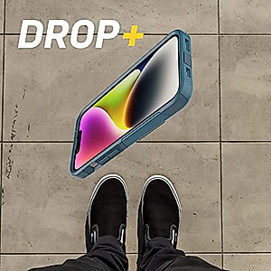 OtterBox Commuter Slim Case for iPhone 13 Mini and iPhone 12 Mini (Mini Version ONLY) Non-Retail Packaging - Rock Skip Blue