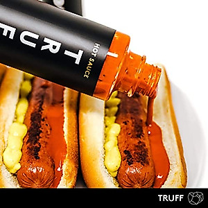 TRUFF Original Black Truffle Hot Sauce, Gourmet Hot Sauce with Ripe Chili Peppers, Black Truffle Oil, Organic Agave Nectar, Unique Flavor Experience in a Bottle, 6 oz.