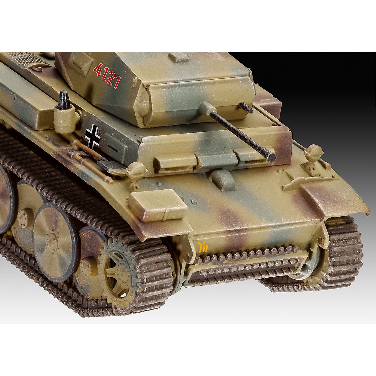 Revell RV03266 03266 Pzkpfw II Ausf. L. 'Luchs' (Sd.Kfz.123) 1: 72 Scale Model Kit, Various