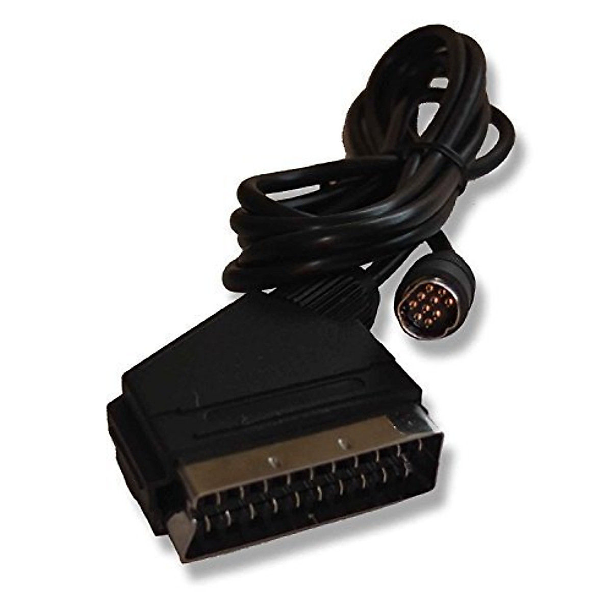 SN-RIGGOR Replacement 1.8M Scart Lead Cable Scart AV Cable for Sega Saturn RGB Scart For Sega Saturn