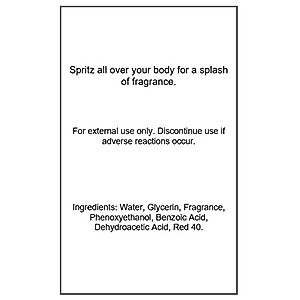 Watermelon Body Spray, Body Mist for Women with Clean, Light & Gentle Fragrance, Long Lasting Perfume with Comforting Scent for Men & Women, Cologne with Soft, Subtle Aroma For Daily Use