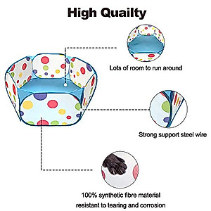 2 Packs of Square Plush Guinea Pig Bed and 1 Small Animals Playpen (Size XS), Cozy Hamsters Sugar Glider Hedgehog Sleep Bed, Rabbit Cage Accessories Mat