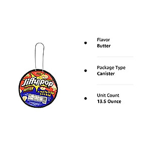 Jiffy Pop Butter Popcorn, 4.5 Ounce (Pack of 3)