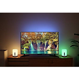 Xiaomi Mi Smart Bedside Lamp 2, Colorful Light, Table Lamp, Bluetooth WiFi Touch APP Control Apple Home Kit