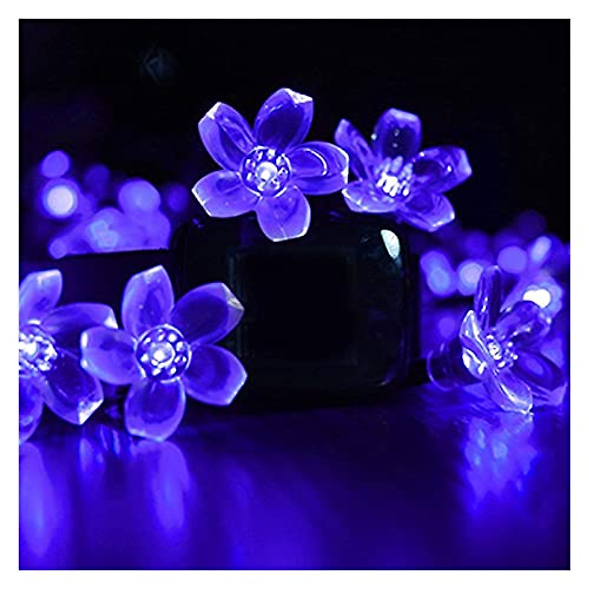 Xiaobei Solar Powered Fairy Lights, Festive String Lights, Waterproof Christmas Lights, Outdoor Garden Lights Home Bedroom Decor, Great Outdoor Lawn Decor for Patio Garden, Yard and Christmas Decor