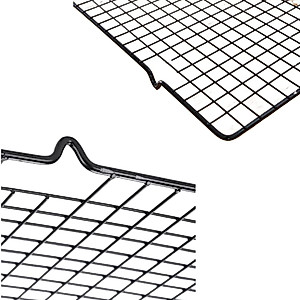 Stainless Steel Cooling Rack for Cooking Roasting Baking Drying, Wire Rack for Cookies Oven Rack, Oven Safe Heavy Duty Grill Rack