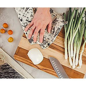 Disney The Nightmare Before Christmas Black and White Kitchen Hand Towel Set | Quick-Dry Wash Cloth, Highly Absorbent Dish Towel