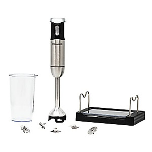 NutriMill Immersion Stick Hand Blender with 5 Multifunctional NutriBlend Blades