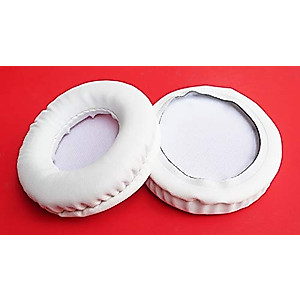 Maintenance Substitute Ear Pads Compatible with JVC HA-SR185 HA-SR180 Headset Replacement Cushion (White)