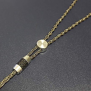 Youkamoo 3.5mm Headphone Cable Compatible for AH-D600, AH-D7200, AH-D7100, Focal Elear Headphones 8 Core Silver Plated Replacement Audio Upgrade Cable