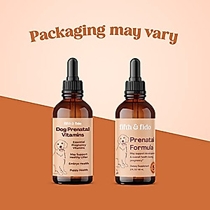 Dog Prenatal Vitamins Pregnant Kit - Prenatal Vitamins for Dogs - Pregnant Dog Supplies - Prenatal Dog Vitamins - Prenatal Kit for Pregnant Dogs - Folic Acid for Dogs - Prenatal for Dogs