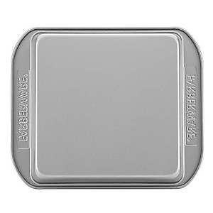 Farberware Nonstick Bakeware Nonstick Baking Pan / Nonstick Cake Pan, Square - 9 Inch, Gray