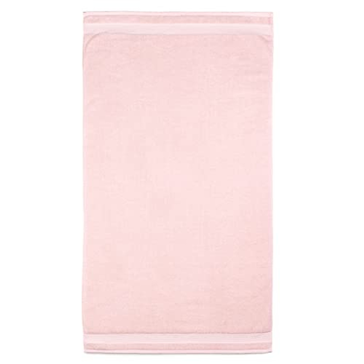 MARTHA STEWART 100% Cotton Bath Towels Set - 6 Piece Set | 2 Bath Towels - 2 Hand Towels - 2 Washcloths | Quick Dry Towels | Plush Towels | Absorbent | Ideal For Everyday Use | Blush Pink Towels