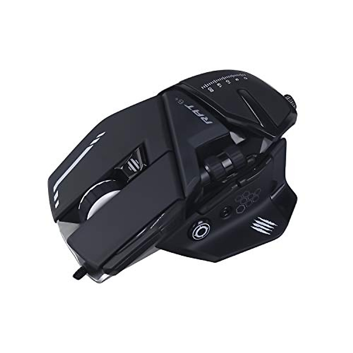 Mad Catz The Authentic R.A.T. 6+ Optical Gaming Mouse, Black