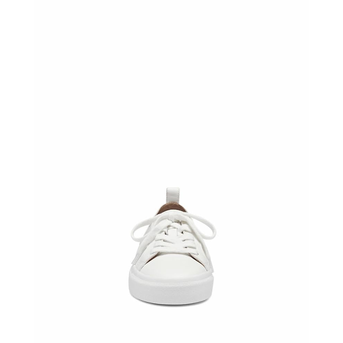 Lucky Brand womens Dansbey Casual Sneaker, White Leather, 6.5 US