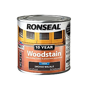 Ronseal - 10 Year Woodstain Smoked Walnut 250ml