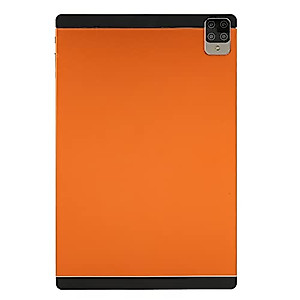 ciciglow 10.1 Inch Tablet, 6GB RAM, 128GB Storage, 1960x1080 IPS HD Display, 10 Core Processor, 2MP 5MP Camera, 8800mAh, 5G WiFi, Bluetooth GPS, for Android 12(Orange)(US)