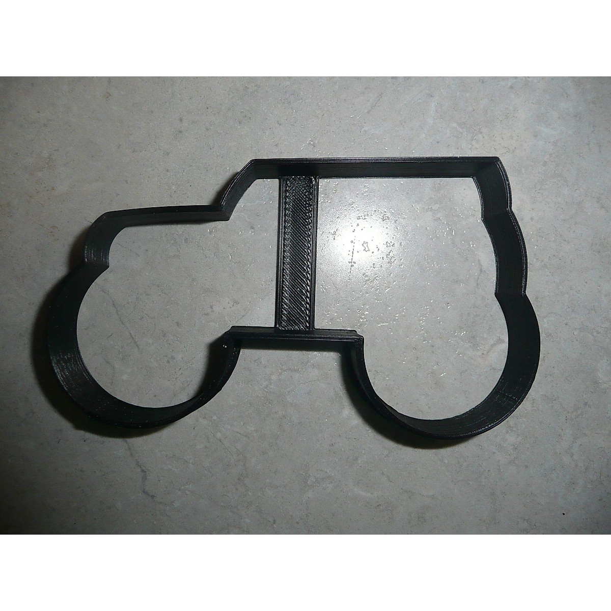 MONSTER TRUCK OUTLINE HEAVY DUTY VEHICLE OVERSIZED TIRES COOKIE CUTTER MADE IN USA PR3227