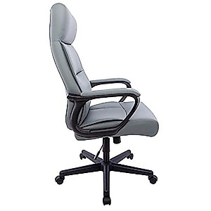STAPLES Rutherford Luxura Manager Chair, Gray (58677)