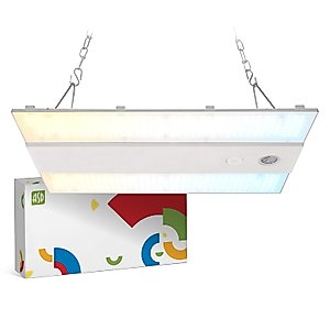 ASD LED Linear High Bay with Q-Base Power Adjustable 100/130/160W 120-277V 5000K IK10 Dimmable UL DLC Premium
