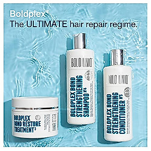 BoldPlex 3 Hair Mask - Deep Conditioner Protein Treatment for Dry, Damaged Hair - Conditioning Moisturizer Products for Curly, Bleached, or Frizzy Hair - Vegan & Cruelty Free - 6.76 Fl Oz