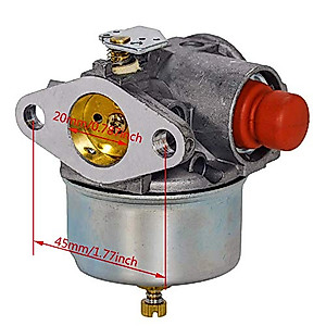 632795A Carburetor with 35066 Air Filter replacement for Tecumseh 632795 632046A 632078A 632099 TVS90 TVS100 ECV100 TVS120 TVS105 TVS115 TVXL115 TVXL90 TNT120 LAV35 TVXL115 TVS75 TVXL105 Engine Carb