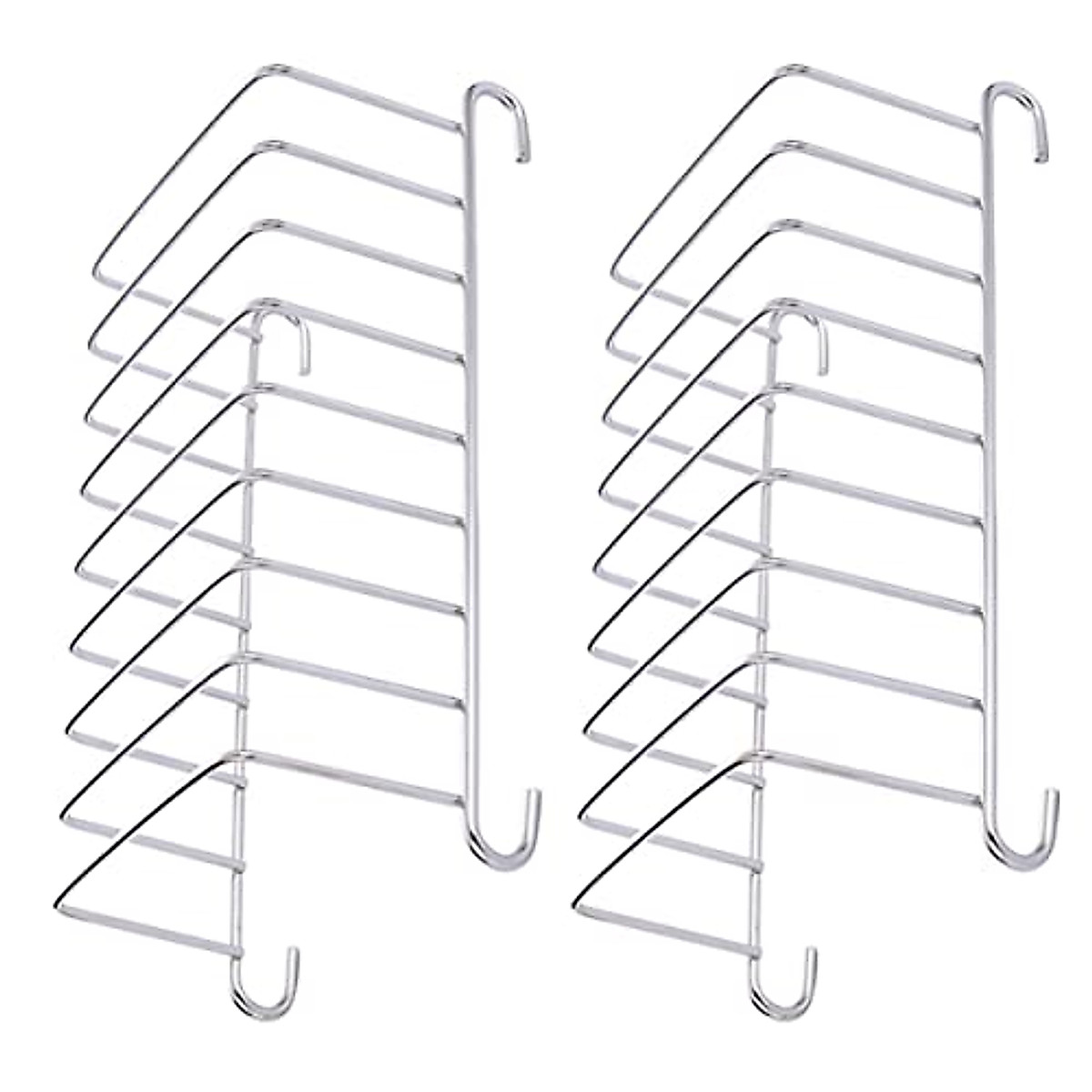 6pcs Fit Home Electric Stockpot Canning Accessory Food Oven Drying Baking Silver Rack Bread Fryer Pancake Accessories Cross Holder Tool Pressure Wire Stainless Steaming Cooking