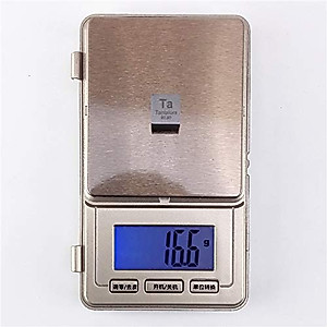 Tantalum Metal 10mm Cube 16.6grams 99.95% with COA Element Ta Specimen