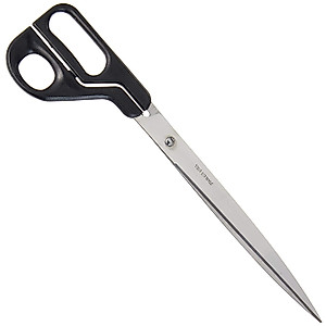 Azi Stainless Steel 14" Long Blade Scissors 3 Finger and Thumb Looped Durable Handles Home Office Craft Projects Gift Wrap Cutting