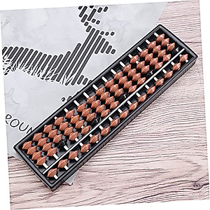 Asakkura 2pcs 15 File Abacus Kids Playsets Japanese Tools Kids Educational Toys Traditional Counting Abacus Children Abacus Toy 15 Column Math Abacus Portable Counting Abacus Small Abacus