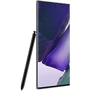 Samsung Electronics Galaxy Note 20 Ultra 5G N986U Android Cell Phone, US Version, 128GB of Storage, Mobile Gaming Smartphone, Long-Lasting Battery - AT&T Locked - (Renewed) (Mystic Black)
