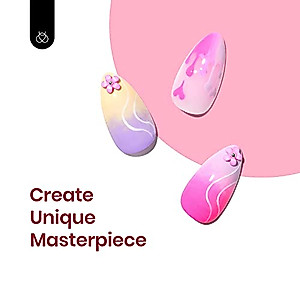 beetles Gel Polish Nail Set 20 Colors Dreamy Town Collection Pastel Girly Sparkle Glitter Uv Gel 2023 Macaroon Bright Manicure Kit for Girls Women with 3Pcs Base Top Coat