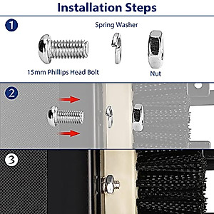 WORKPRO Boot Scrubber, Heavy Duty Boot Cleaning Scraper Brush- Wide, Shoe Mud Cleaner, for Indoor and Outdoor Use
