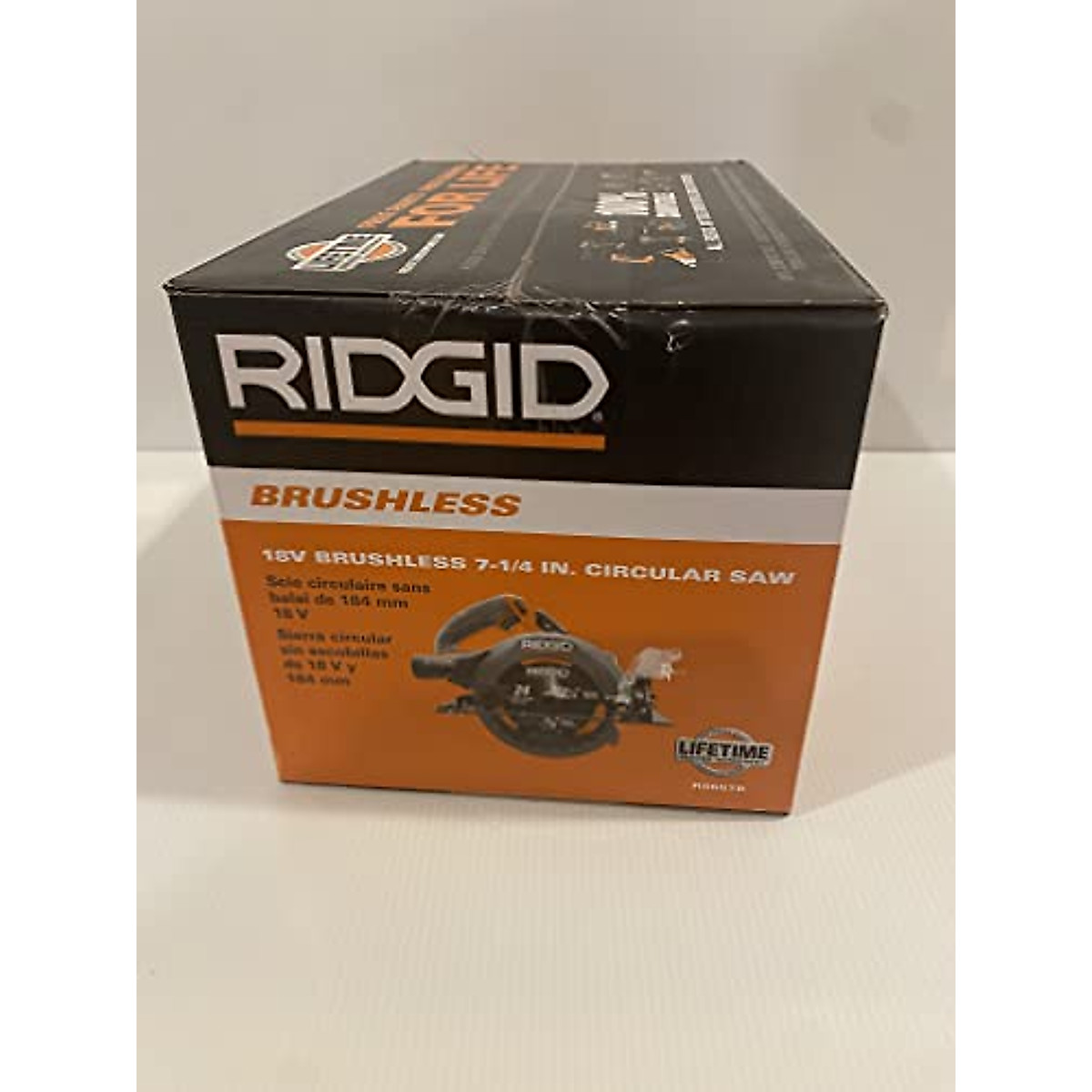 18V Brushless Cordless 7-1/4 in. Circular Saw, Black, Grey, Orange