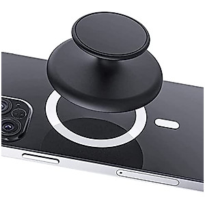 Encased Magnetic Phone Grip - Designed for MagSafe, iPhone 15 Pro Max and iPhone 14/13/12 Cases and Accessories (2-in-1 Holder + Kickstand)