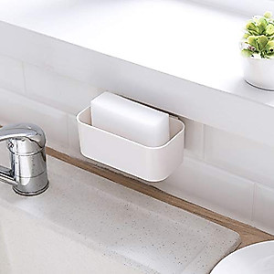 Dalanpa Floating Shelf Wall Mounted Non-Drilling Adhesive Bathroom Organizer Ledge Shelf for Home Decor