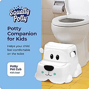 Squatty Potty Kids Potty Pet Step Stool Bear Cub Toilet Stool Base only