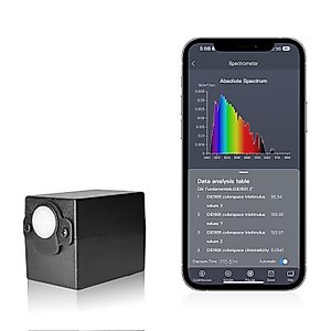 P4 Miniature Wireless Lab-Grade Spectrometer with Full Optical Analysis Capabilities and Automated Report Generation