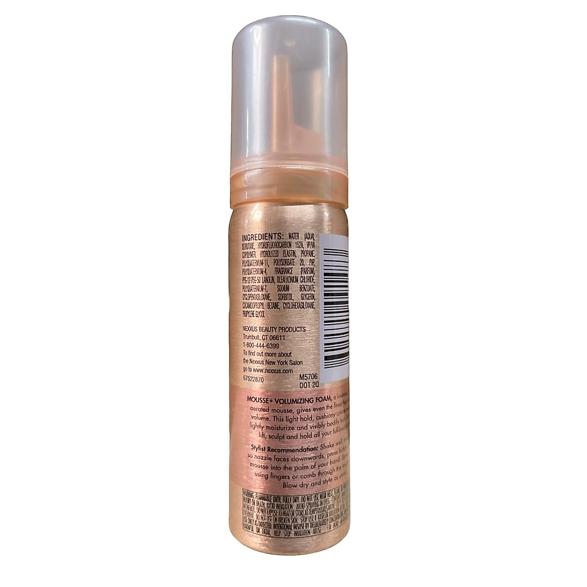 Nexxus Mousse Plus Volumizing Mousse Professional 2 Oz