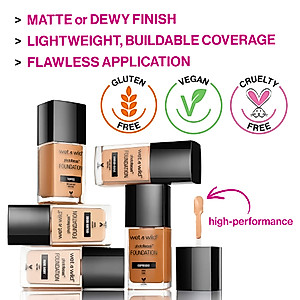 wet n wild Photo Focus Dewy Liquid Foundation Makeup, Bronze Beige
